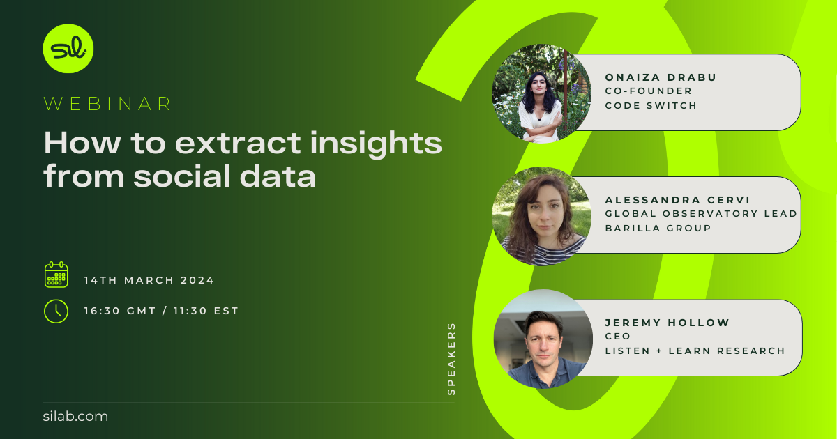 How to extract insights from social data | The SI Lab How to extract insights from social data | The SI Lab